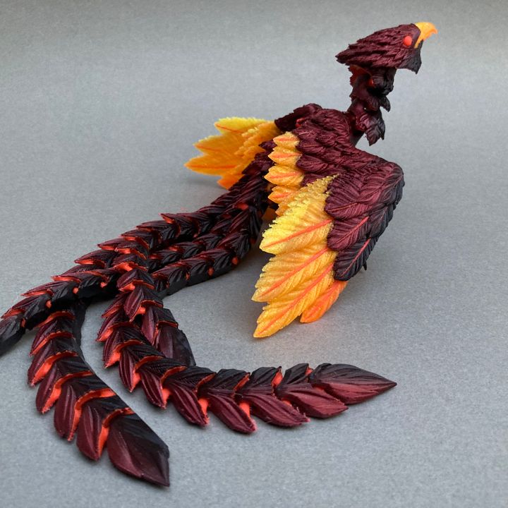 3D Printable Phoenix by I.magina 3d