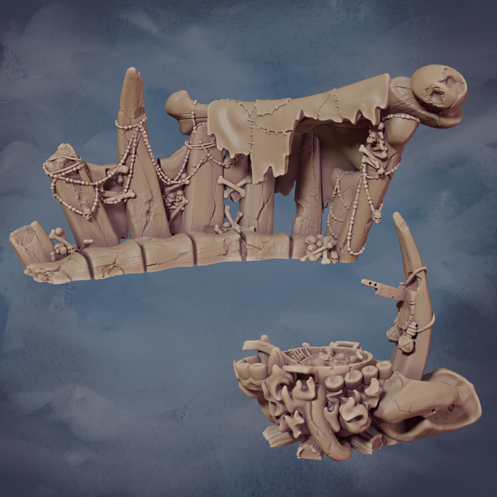 3D Printable Realms of Battle Fantasy Terrain Pack by EonsOfBattle