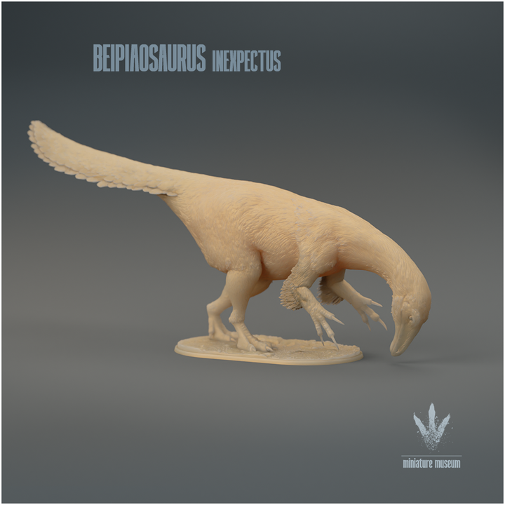 3D Printable Beipiaosaurus inexpectus : Feeding by Miniature Museum
