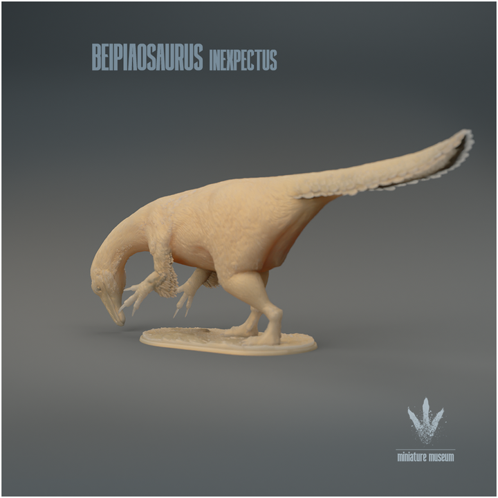 3D Printable Beipiaosaurus inexpectus : Feeding by Miniature Museum