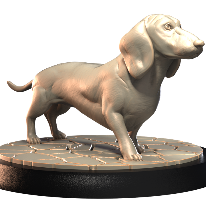 3D Printable DOGS VOL 1 by Ismael Panadero Garcia