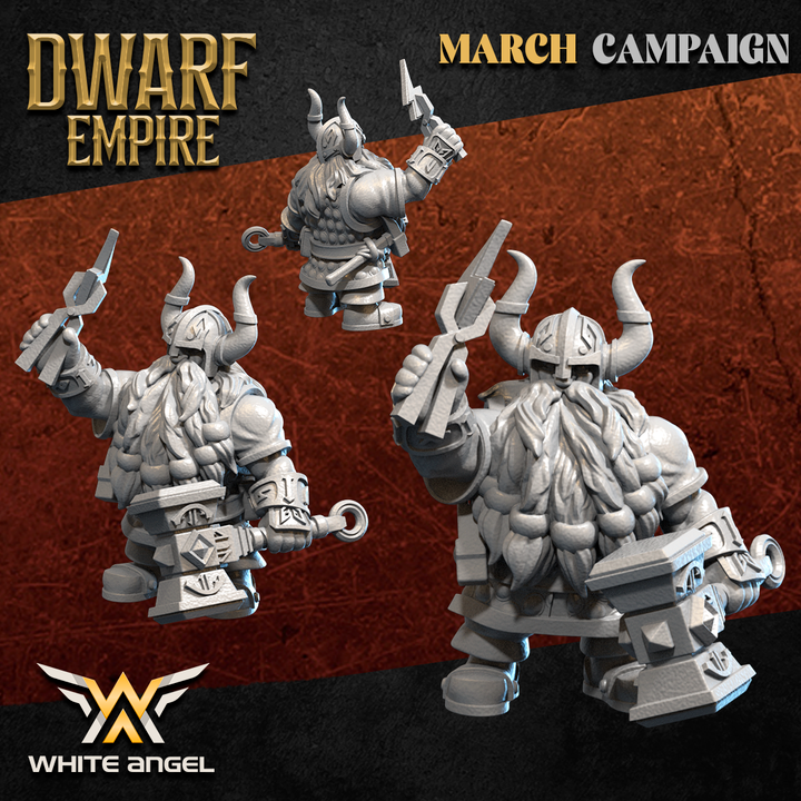 3D Printable DWARF ANVIL CHARIOT - DWARF EMPIRE (MARCH 2025 CAMPAIGN ...