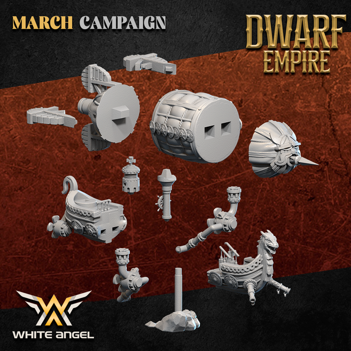 3D Printable DWARF ZEPPELIN - DWARF EMPIRE (MARCH 2025 CAMPAIGN) by ...