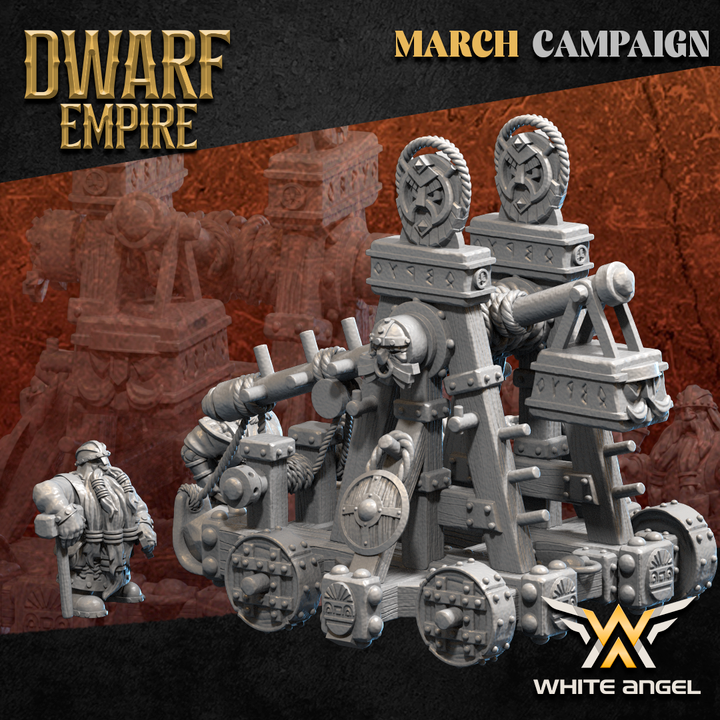 3D Printable DWARF FUN CATAPULT - DWARF EMPIRE (MARCH 2025 CAMPAIGN) by ...
