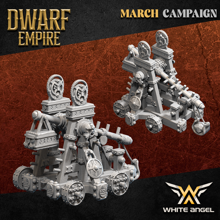 3D Printable DWARF FUN CATAPULT - DWARF EMPIRE (MARCH 2025 CAMPAIGN) by ...
