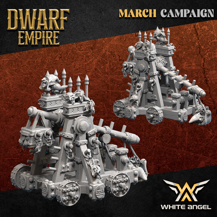 3D Printable DWARF FUN CATAPULT - DWARF EMPIRE (MARCH 2025 CAMPAIGN) by ...