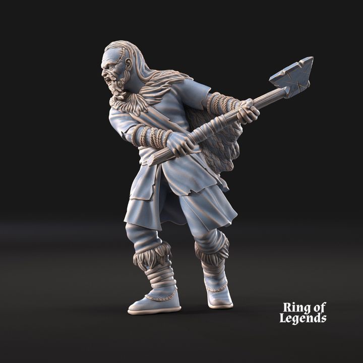 3D Printable 5x Two-Handed Weapon | Fellmount Reavers | Ring of Legends ...