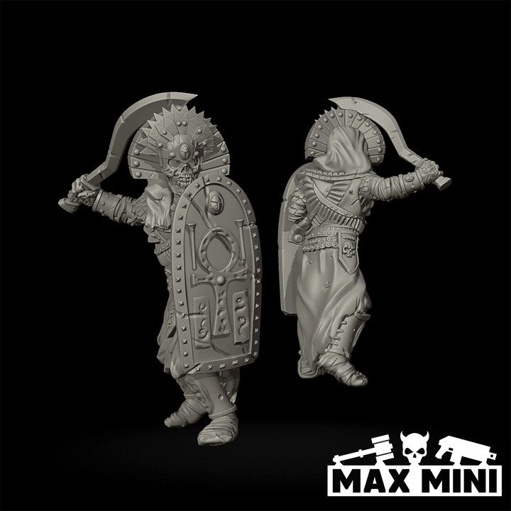 3D Printable Mummy Guards by Max Mini