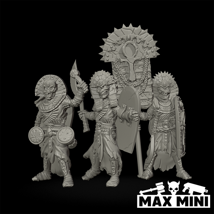 3D Printable Mummy Guard Command by Max Mini
