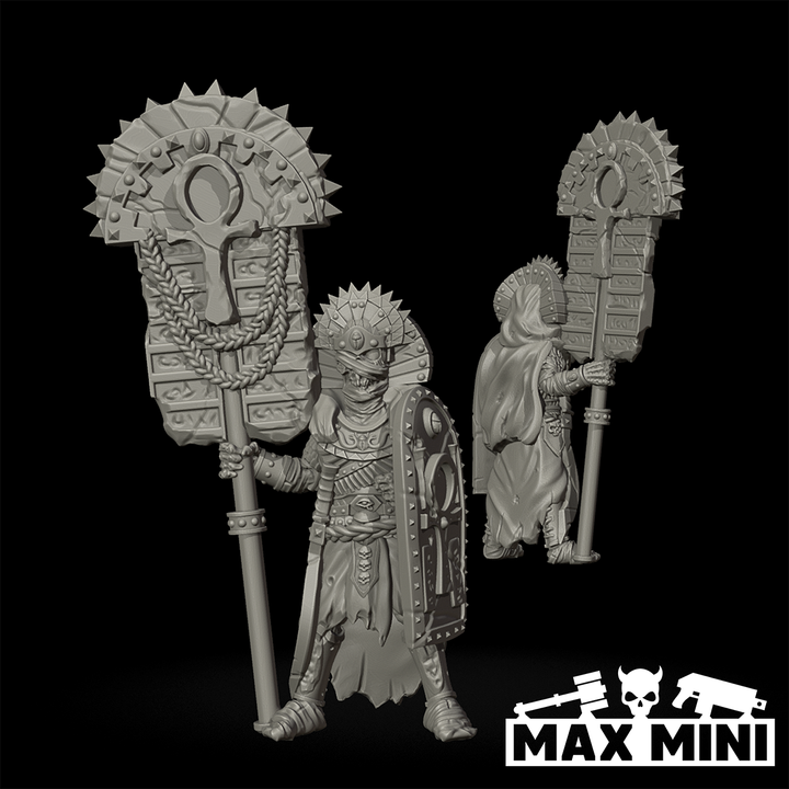 3D Printable Mummy Guard Command by Max Mini