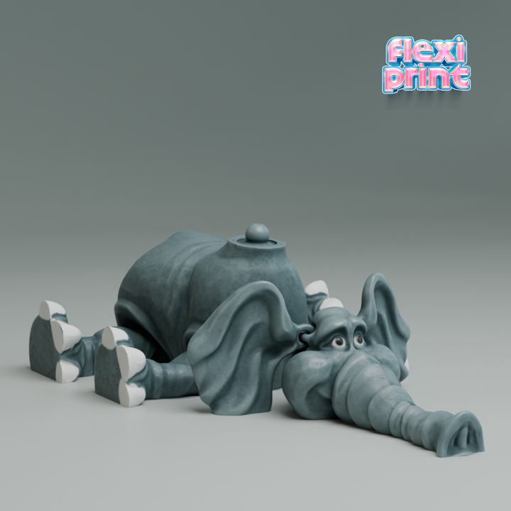 3D Printable Elephant | FlexiPrint by Flexi Print