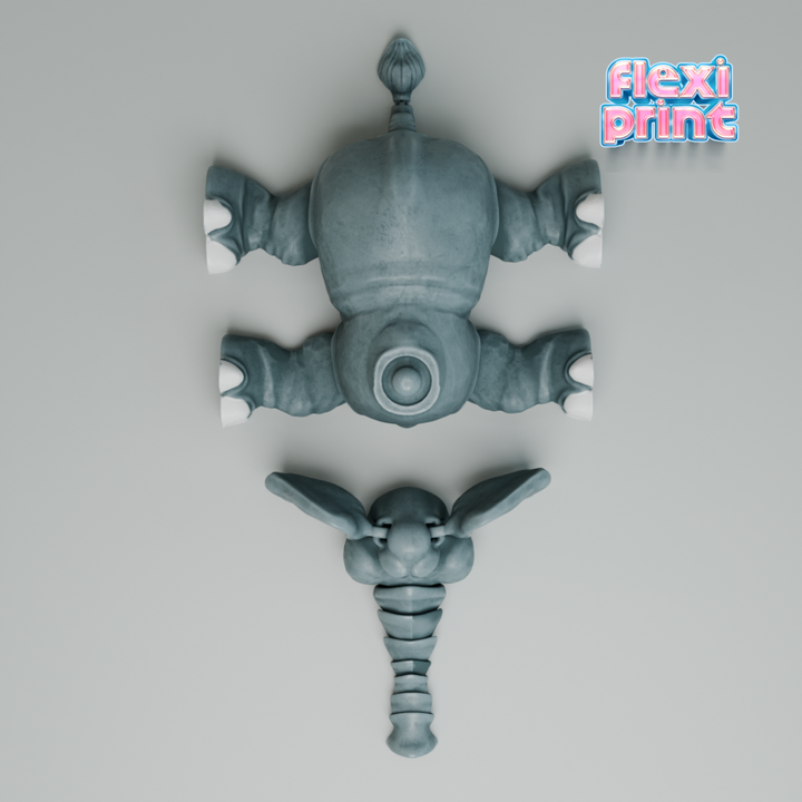 3D Printable Elephant | FlexiPrint by Flexi Print
