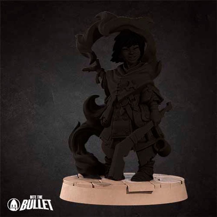 3D Printable Human Kineticist (2 Versions) by Bite the Bullet