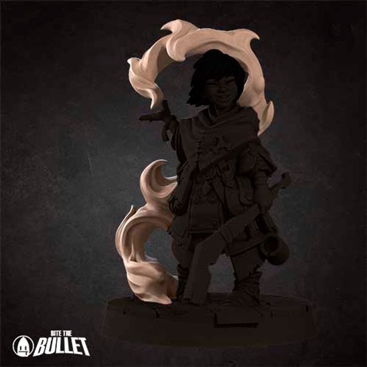3D Printable Human Kineticist (2 Versions) by Bite the Bullet