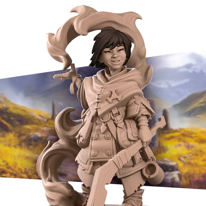 3D Printable Human Kineticist (2 Versions) by Bite the Bullet