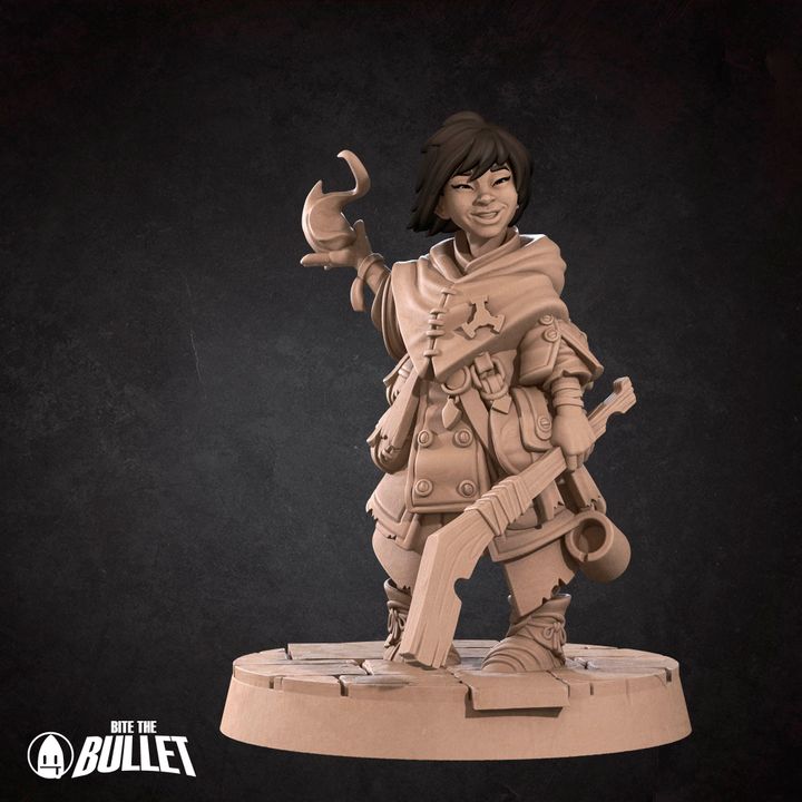 3D Printable Human Kineticist (2 Versions) by Bite the Bullet