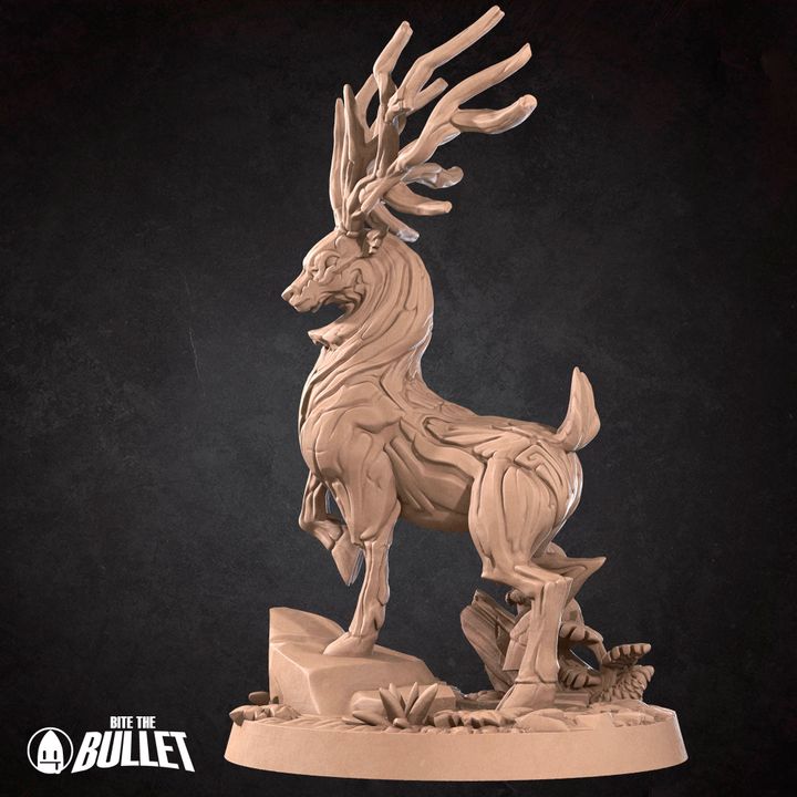 3D Printable Human Animist (+Deer) by Bite the Bullet