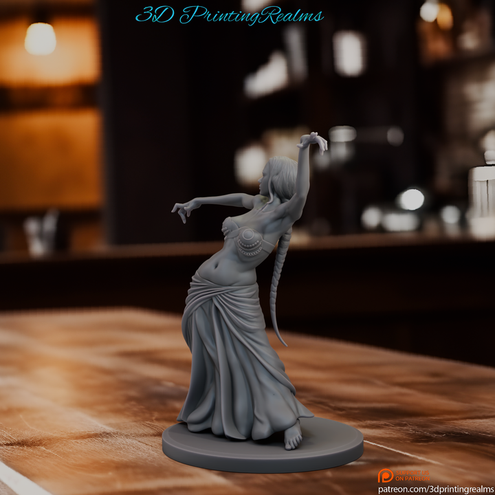 3D Printable Dancing Girl by 3DprintingRealms