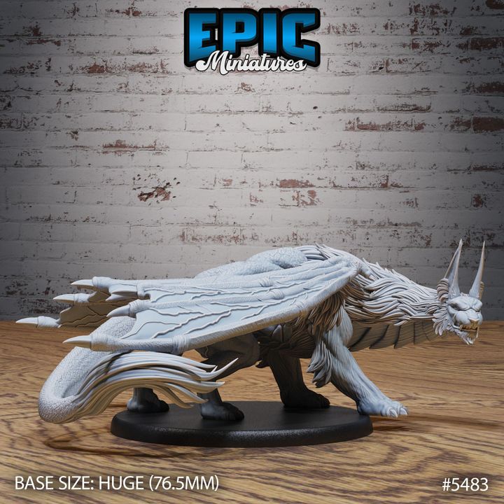 3D Printable Dragonne Set / Liondrake / Lion Dragon Hybrid / Tiger ...