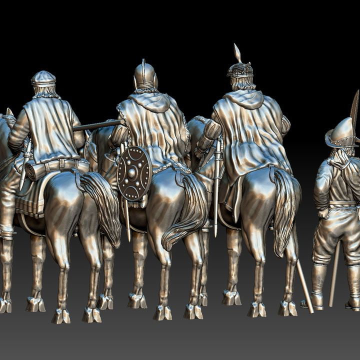 3D Printable Border Reivers by Uwe