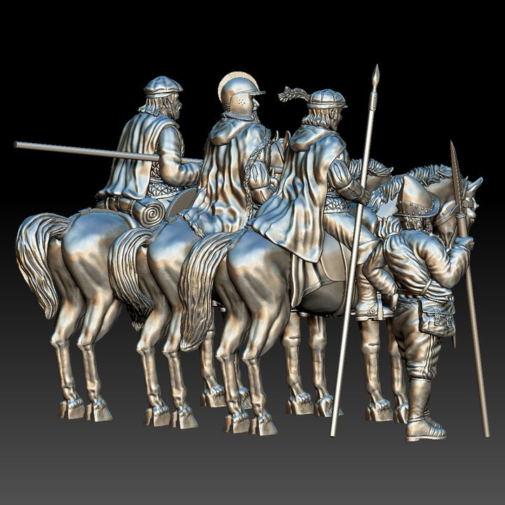 3D Printable Border Reivers by Uwe