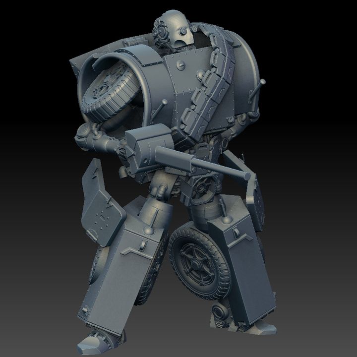 3D Printable Nonforming Transformer Model Pack by Sharedog Miniatures