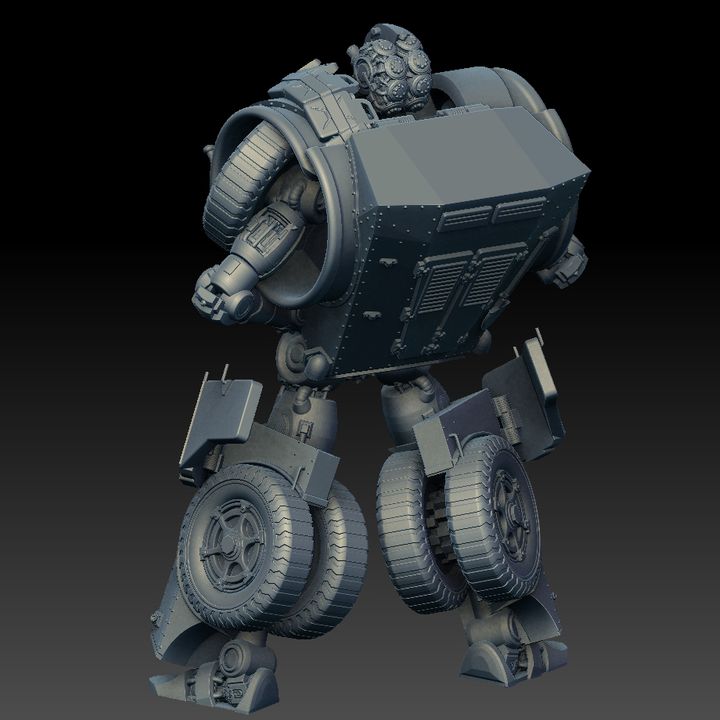 3D Printable Nonforming Transformer Model Pack by Sharedog Miniatures