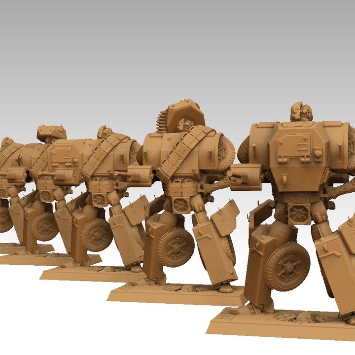3D Printable Nonforming Transformer Model Pack by Sharedog Miniatures