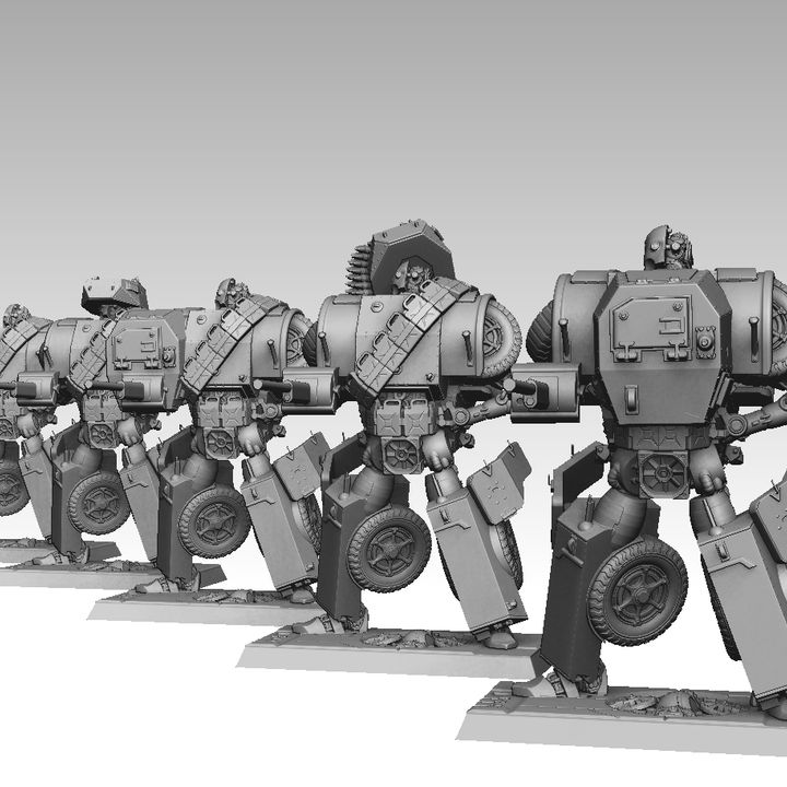 3D Printable Nonforming Transformer Model Pack by Sharedog Miniatures