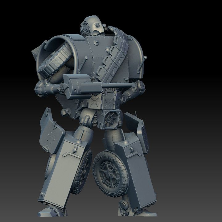 3D Printable Nonforming Transformer Model Pack by Sharedog Miniatures