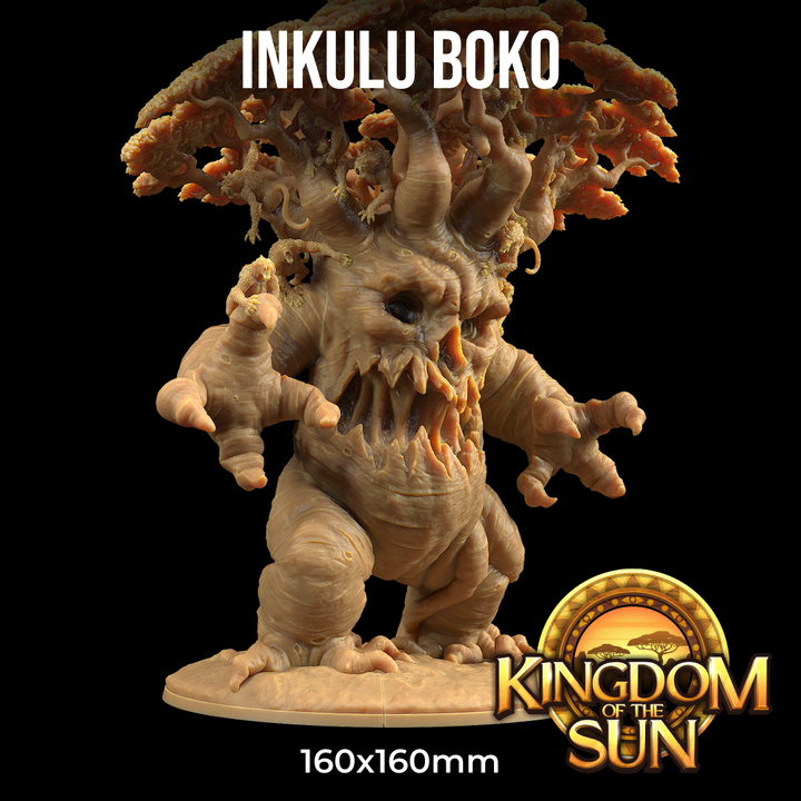 3D Printable Inkulu Boko | PRESUPPORTED | Kingdom of the Sun by The ...