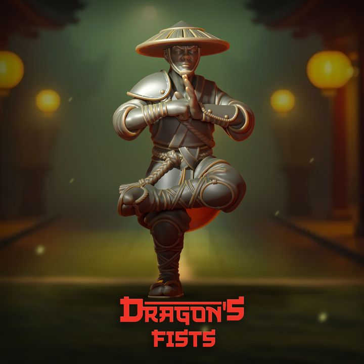 3D Printable Dragon Lineman 2 by Punga Miniatures