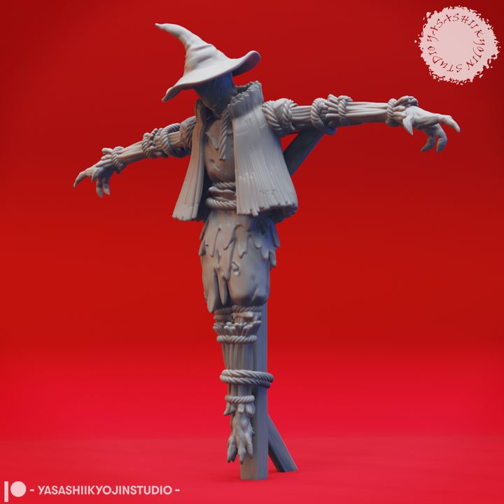 3D Printable Scarecrow - Field - Tabletop Miniature (Pre-Supported) by ...