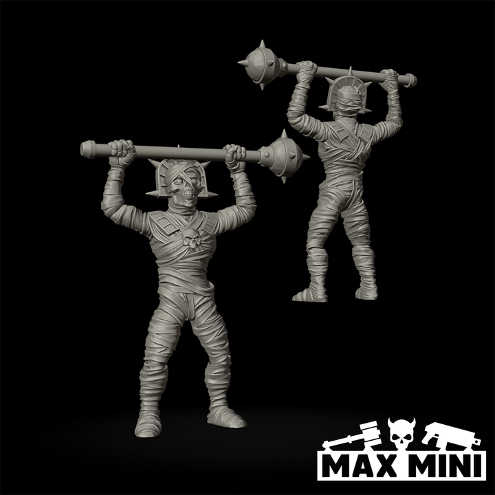 3D Printable Classic Mummies by Max Mini