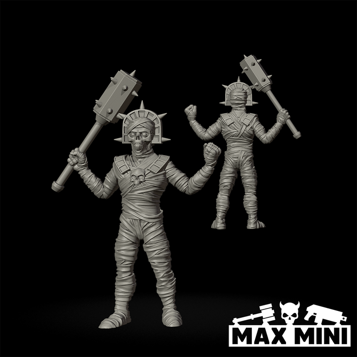 3D Printable Classic Mummies by Max Mini