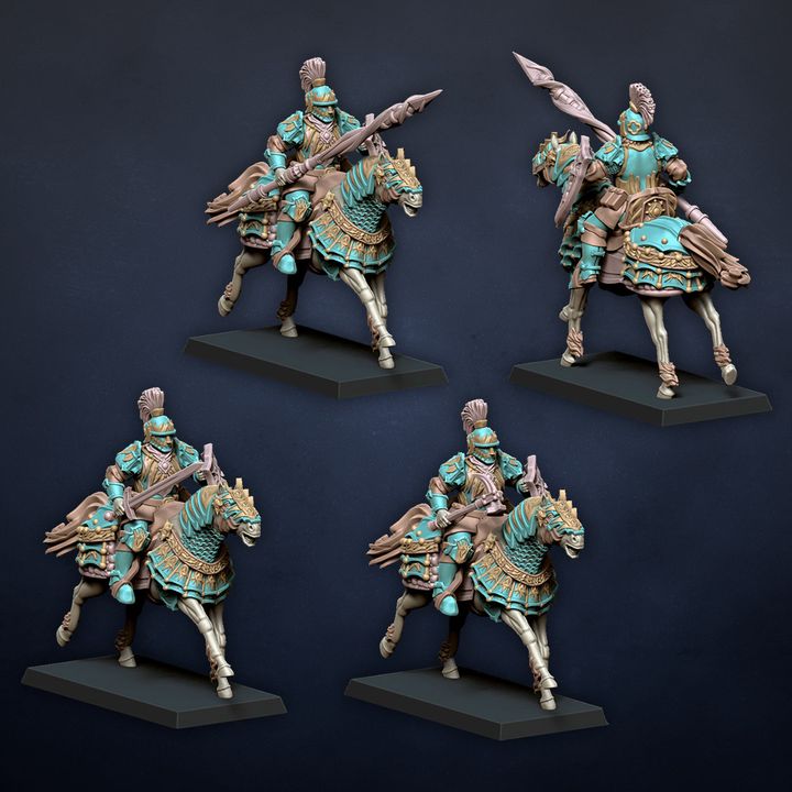 3D Printable Knightly Orders by Dragon's Lake Miniaturas