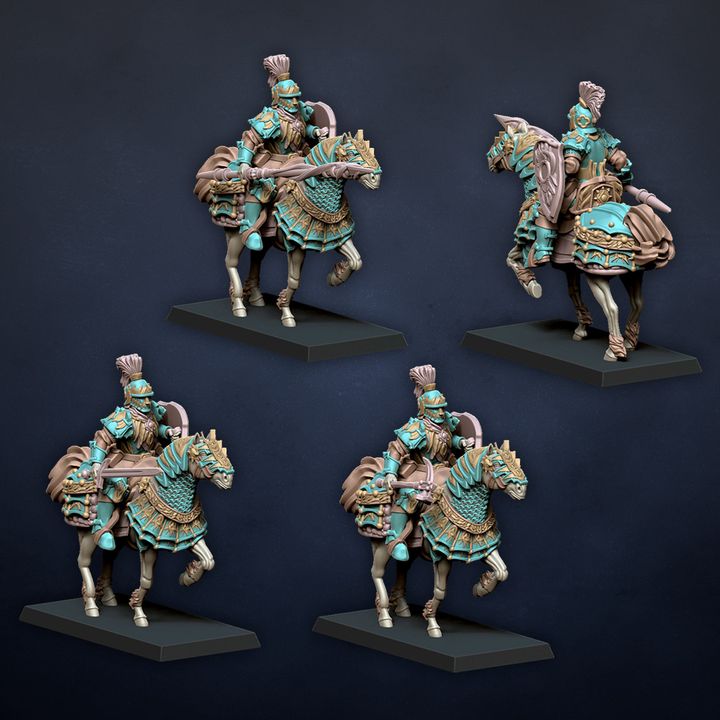 3D Printable Knightly Orders by Dragon's Lake Miniaturas
