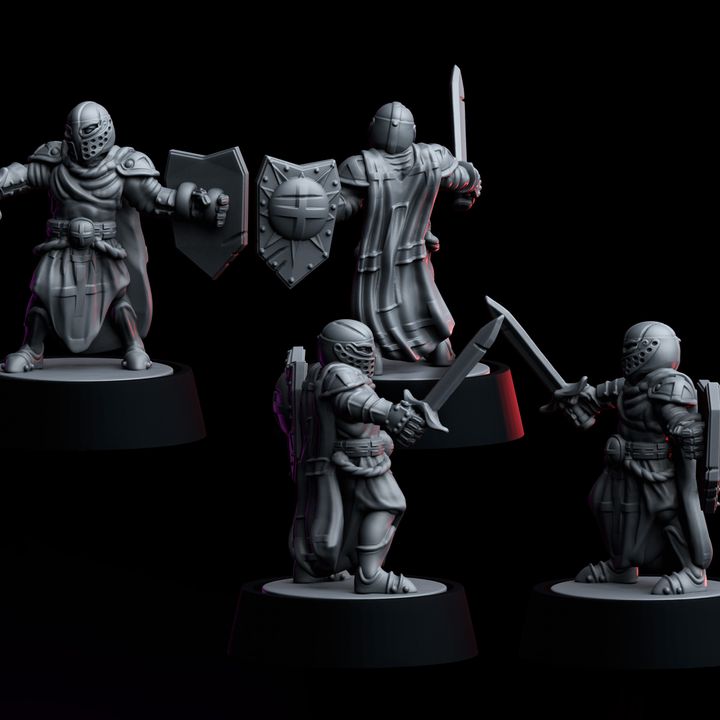 3D Printable in Baphomet's shadow 15mm by DDF Models and Miniatures