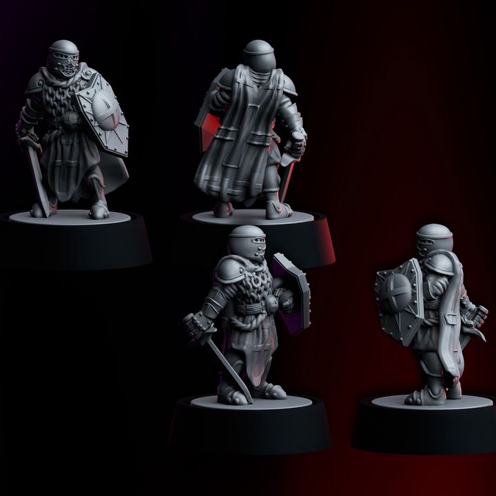 3D Printable in Baphomet's shadow 15mm by DDF Models and Miniatures