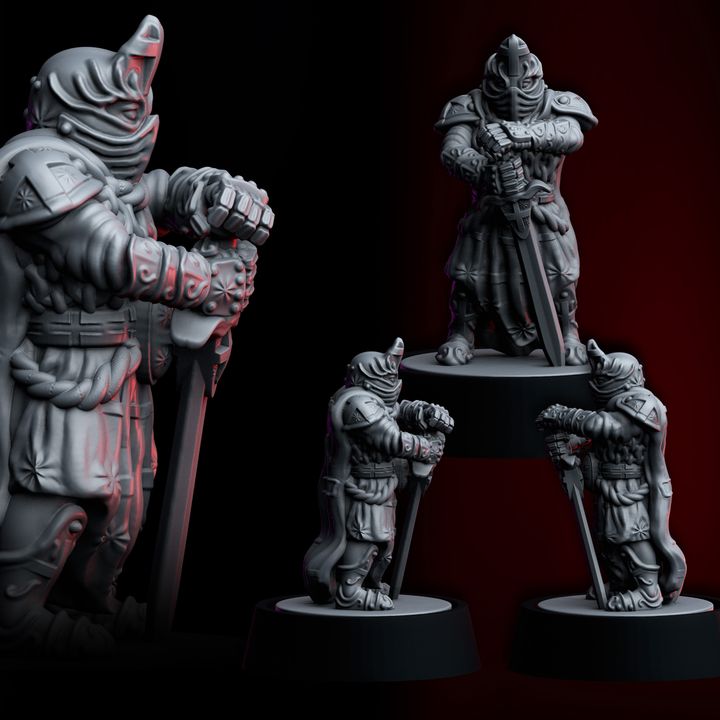 3D Printable in Baphomet's shadow 15mm by DDF Models and Miniatures