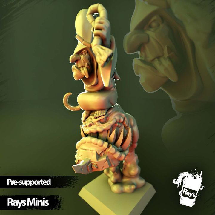 3D Printable Gnasher Dasher 5 by Raymond Svejd