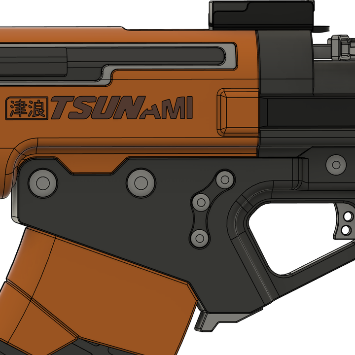 3D Printable Kyubi Neon - Iconic Tsunami Kyubi Variant from Cyberpunk ...