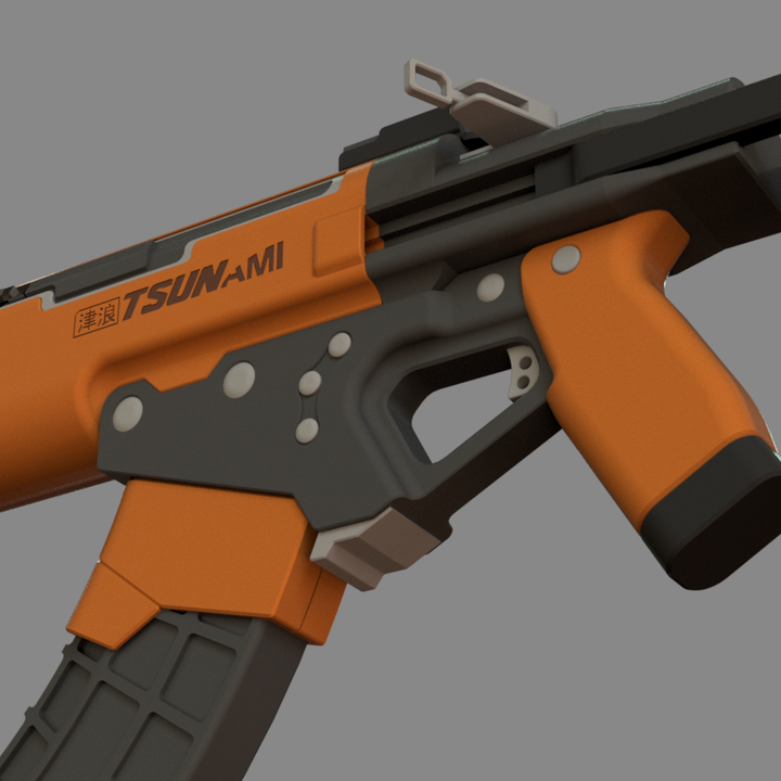 3D Printable Kyubi Neon - Iconic Tsunami Kyubi Variant from Cyberpunk ...