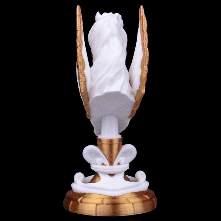 3D Printable Angelic Knight by Stlflix