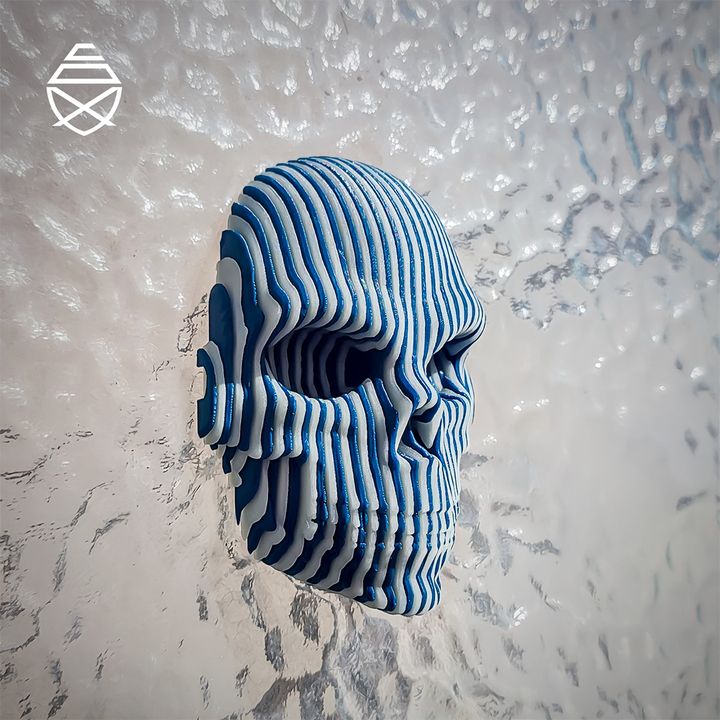 3D Printable Quantum Skull by PipeCox