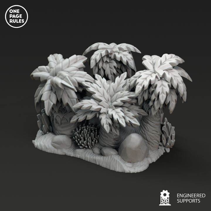 3D Printable Desert Large Terrain by One Page Rules