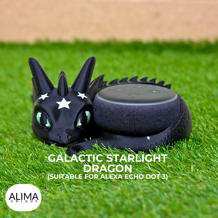 3D Printable Galactic Starlight Dragon - Suitable for Alexa Echo dot 3 ...