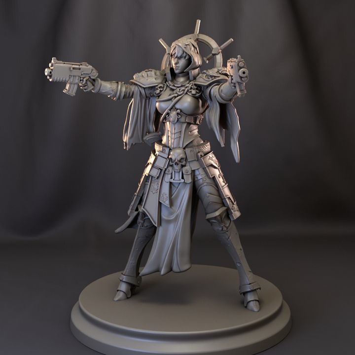 3D Printable Sister Superior Lith Hespergat - The Unyielding by BROKEN ...