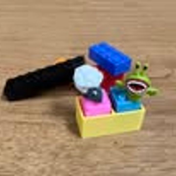 3D Printable Limitless Click Bricks- Mix and match building bricks that ...