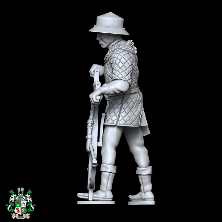 3D Printable Medieval Early 15th Century Windlass Crossbow Loader by ...